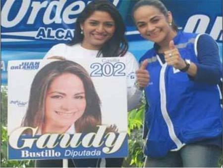 Gaudy Bustillo, una férrea militante del Partido Nacional que quiere ...